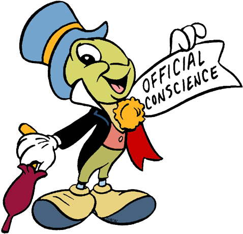 Download Jiminy Cricket Clipart Transparent - Jiminy Cricket Conscience ...