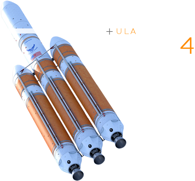 Download United Launch Alliance Delta 4-heavy - Delta Iv Heavy Png PNG ...