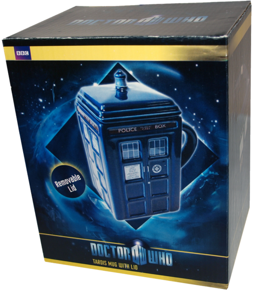 Download Doctor Who Tardis Mug With Lid PNG Image with No Background ...