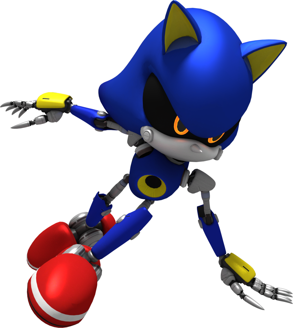 Download The Metal Sonic - Metal Sonic The Robotic Hedgehog PNG Image ...