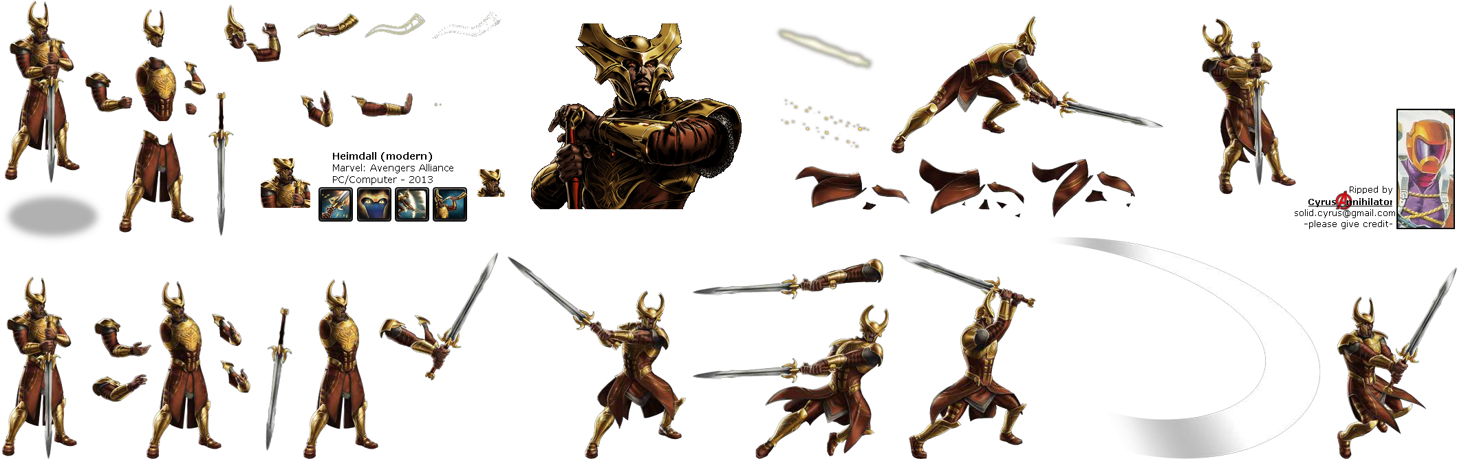 Download Click To View Full Size - Avengers Alliance Heimdall PNG Image with No Background ...