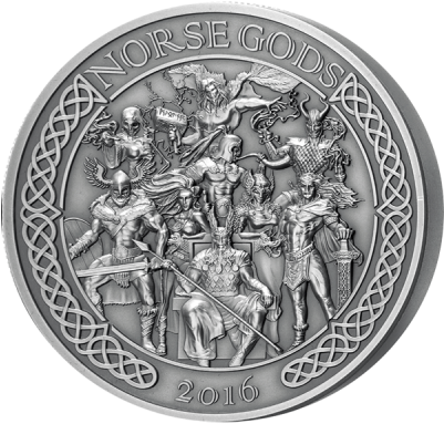 Download Cook Islands 2016 25$ The Norse Gods - Norse God Cook Island ...