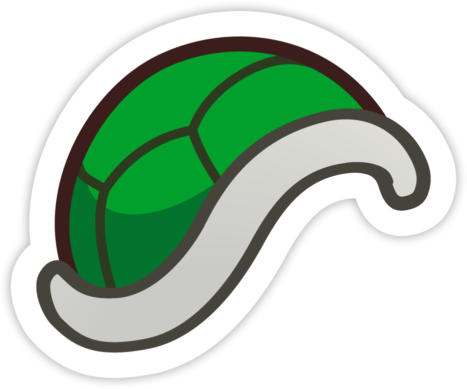 Paper Koopa Troopa Shell
