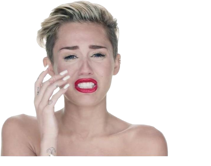 Download World Of Png - Miley Cyrus Wrecking Ball Face PNG Image with ...