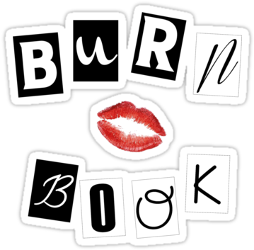 Mean Girls - Burn Book - Mean Girls Burn Book Png - Free Transparent ...