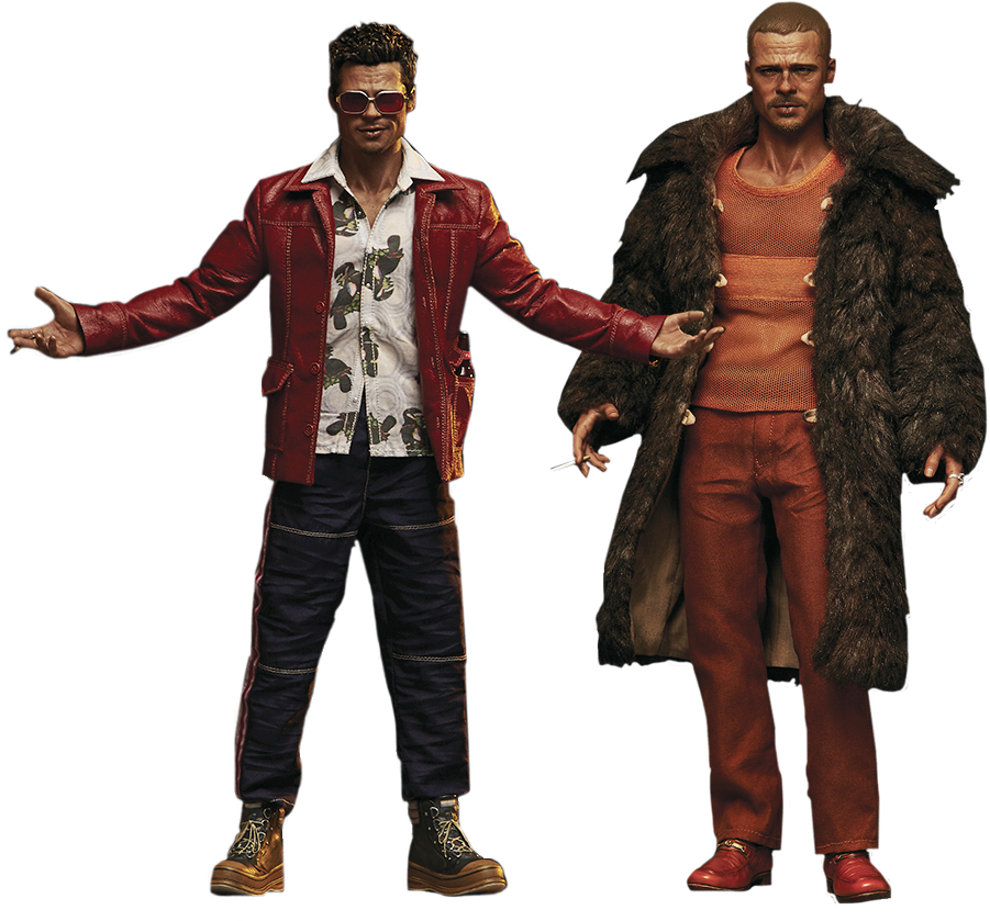 Tyler Durden Fur Coat