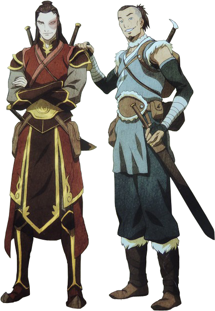 Parallels Aang Sokka Avatar A - Avatar The Last Airbender Armor - Free ...