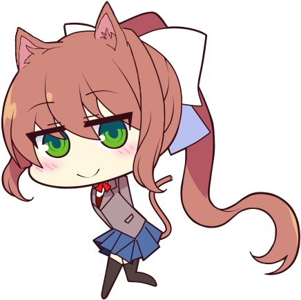Download Monika~ ️doki Doki Literature Club By Vannalicious - Ddlc ...