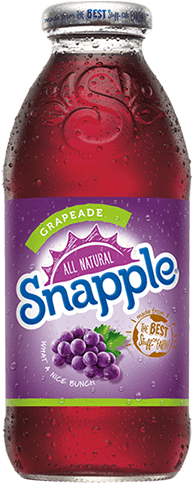 Download Snapple Grapeade Juice Drink - Snapple Apple PNG Image with No ...