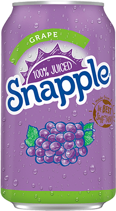 Download Snapple 100% Juiced Grape PNG Image with No Background ...