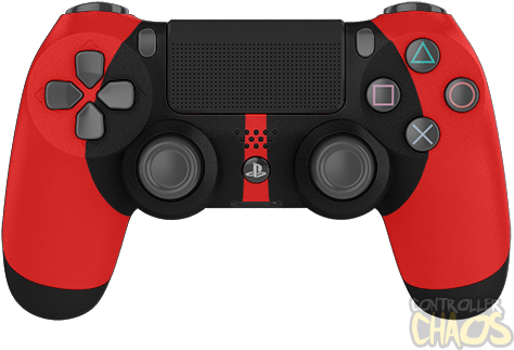 Download Authentic Sony Quality - Red Ps4 Controller Transparent PNG ...