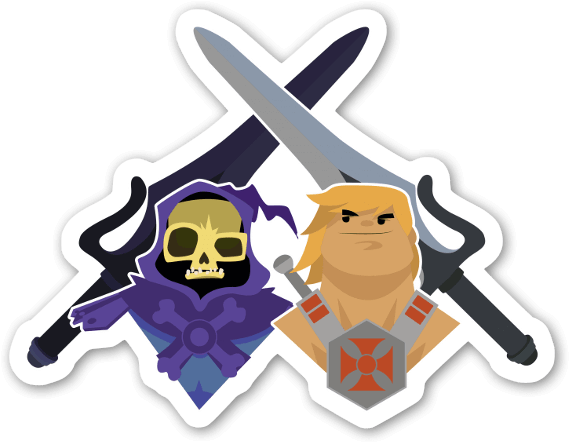 Download He-man Pegatina - Sticker PNG Image with No Background ...