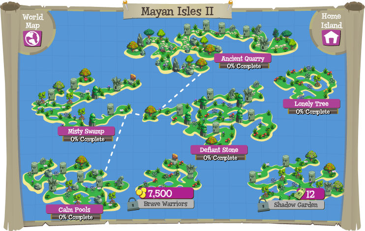 Download Mayan Isles Ii Map - Pirate Isles Map PNG Image with No ...