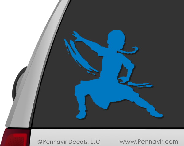 Download Katara Figure Decal - Family Car PNG Image with No Background ...