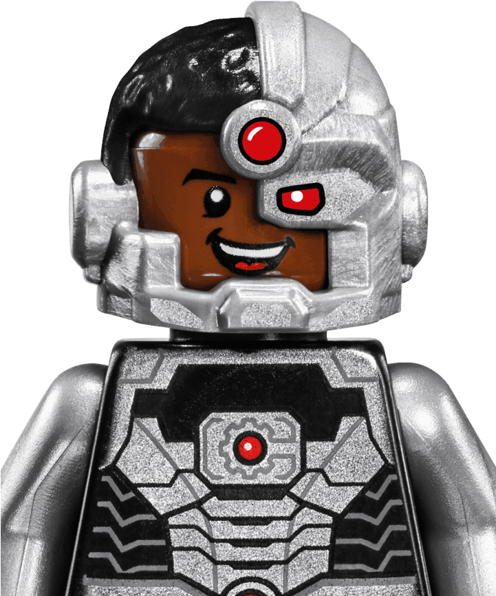 Download Lego Super Heroes - Justice League Cyborg Minifigure PNG Image ...