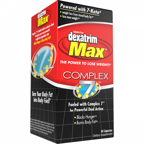 Download Dexatrim Max Complex 7 Fat Burner/hunger Blocker Caps, PNG ...