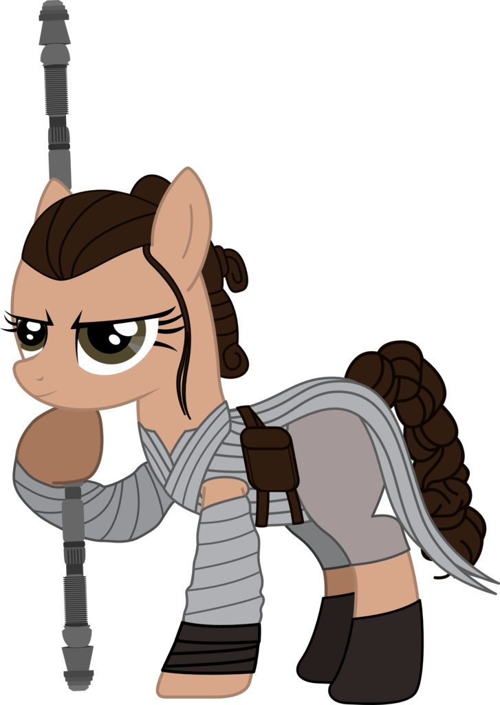 Download Sonofaskywalker, Ponified, Pony, Rey, Safe, Solo, Star - Rey ...