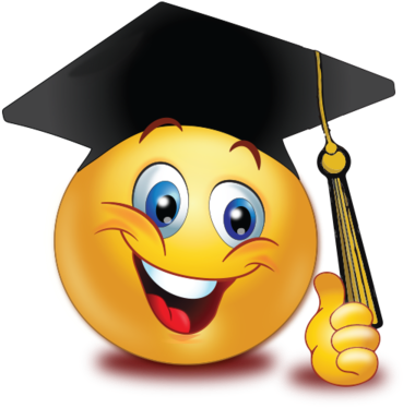 Download Graduation Thumb Up - Graduation Emoji PNG Image with No ...