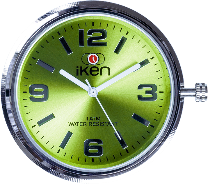 Download Picture Of Green Dial - Quartz Clock PNG Image with No ...