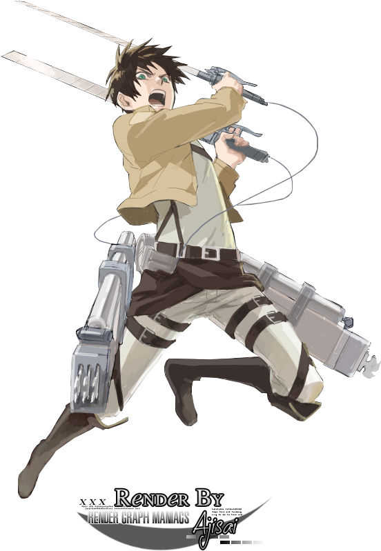 Eren Jaeger Render