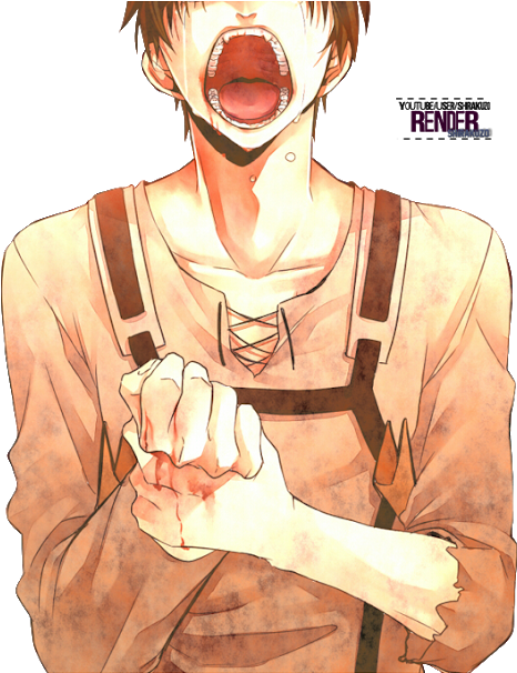 Photo - Render Eren Attack On Titan - Free Transparent PNG Download ...