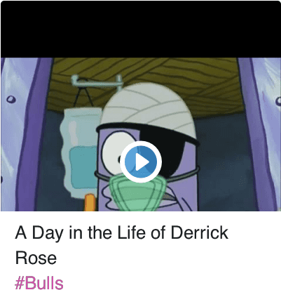 Download Derrick Rose, Life, And Spongebob - Have Glass Bones And Paper ...