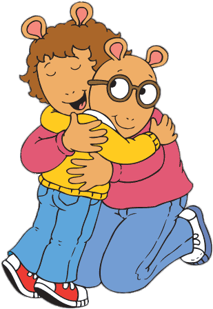 Arthur Read Hugging His Mum - Arthur Pbs - Free Transparent PNG ...