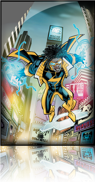 Image - Static Shock And Black Lighting - Free Transparent PNG Download ...