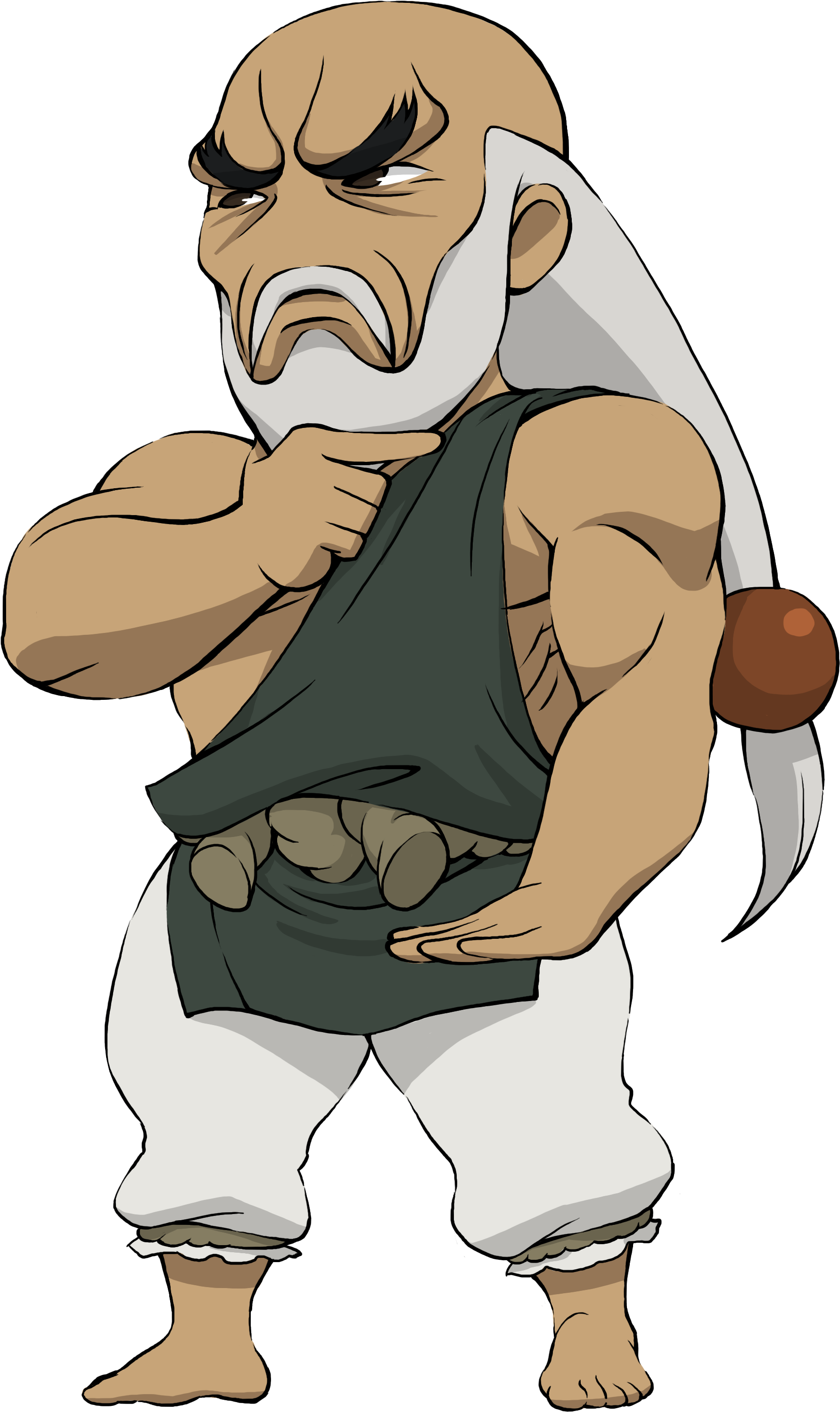 Download Gouken Ultra Sf4 Chib - Chibi Street Fighter Ultra PNG Image ...