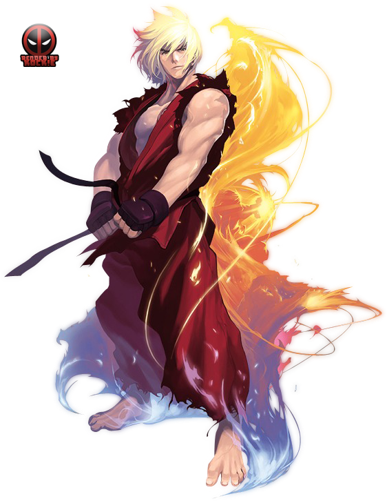 Download Street Fighter Photo By Da203 - Street Fighter Ken Render PNG ...