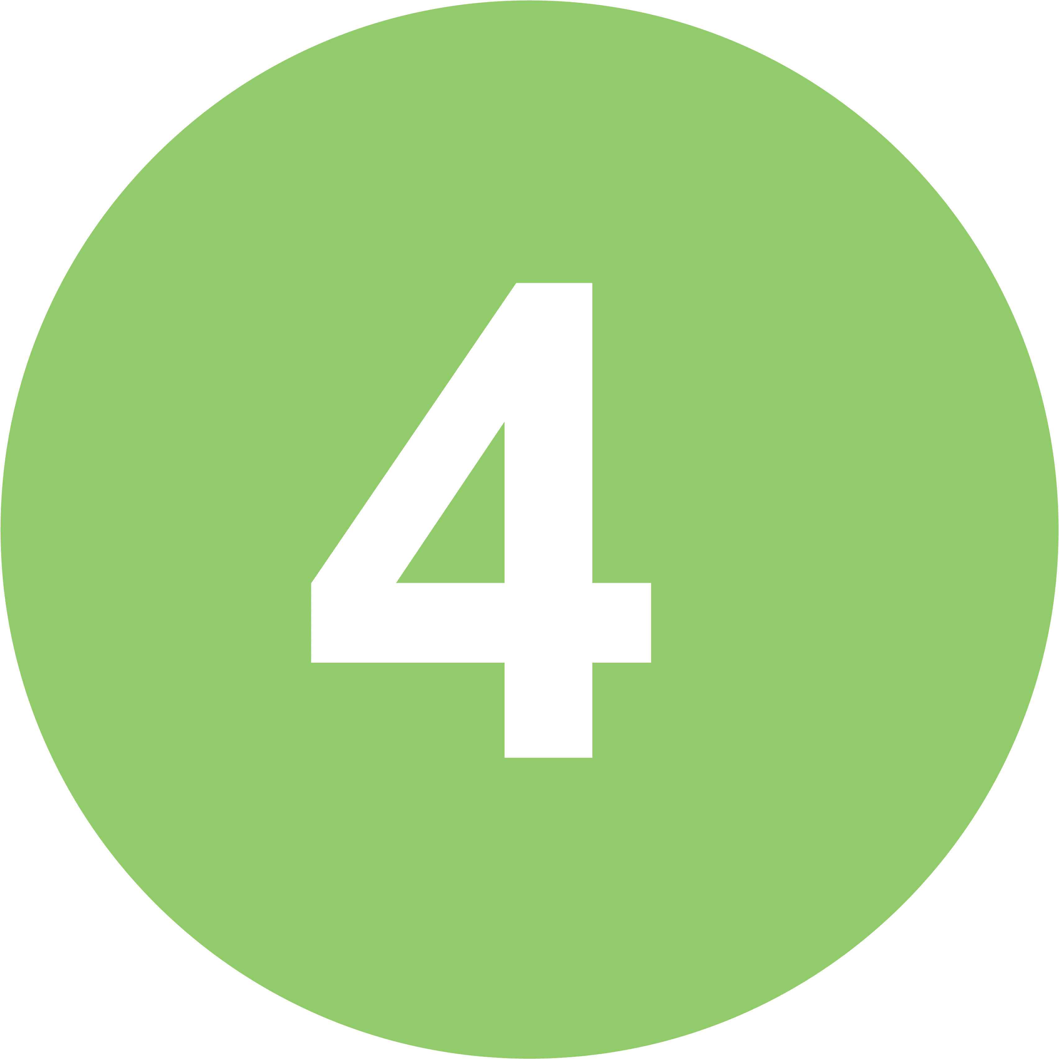 Download Number 4 Green Circle Web - Number 4 In A Circle PNG Image ...