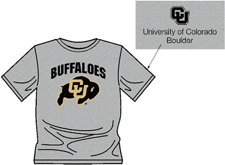 Download Cu Buffaloes T-shirt - Colorado Buffaloes Ncaa 29 X 58 Inch ...