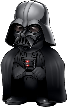 Cute Darth Vader Chibi