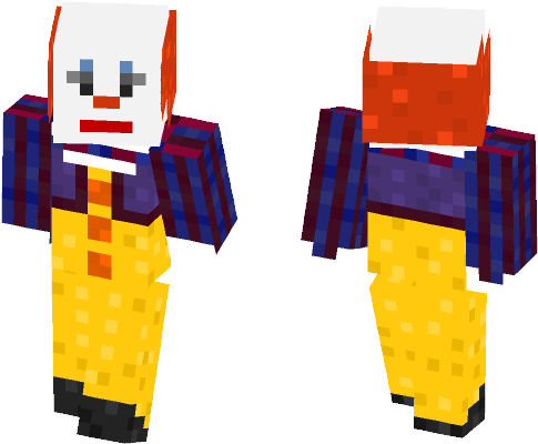 Pennywise The Dancing Clown - Minecraft - Free Transparent PNG Download ...