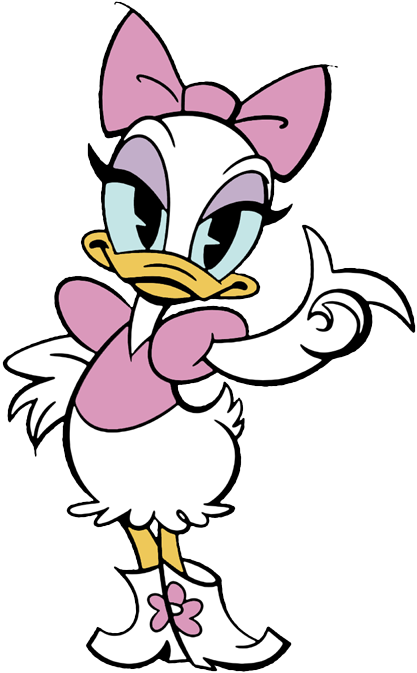 More Television Clip Art - Mickey Mouse Tv Series Daisy - Free ...