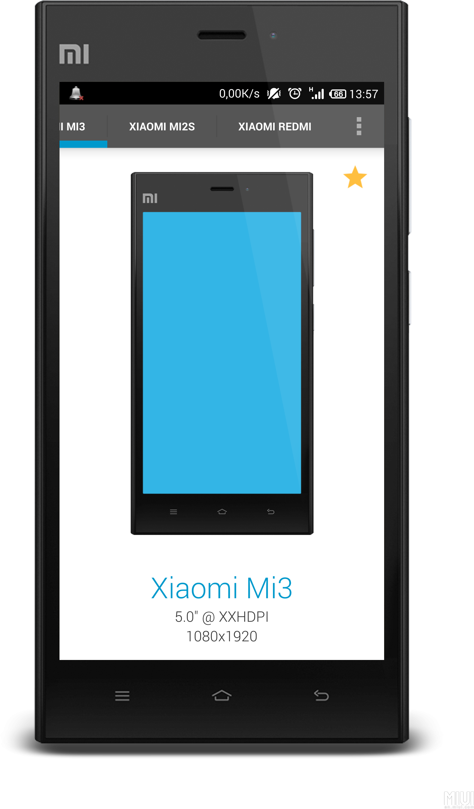 Download Xiaomi Mi3 - Smartphone PNG Image with No Background - PNGkey.com