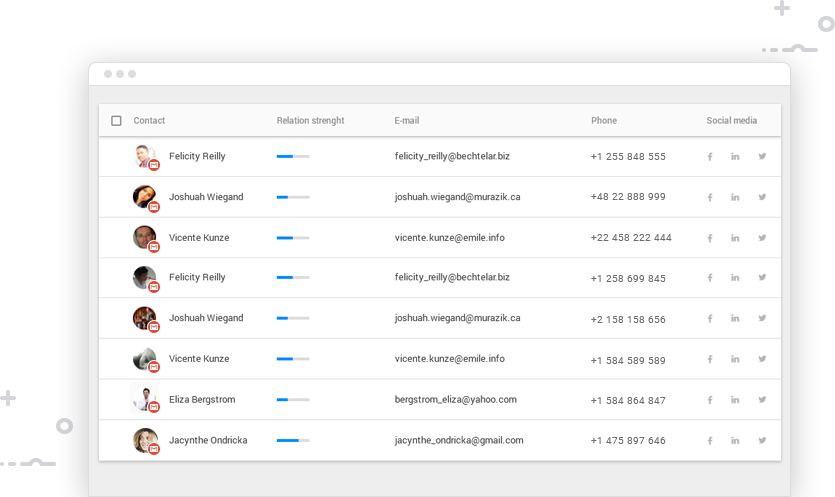 Download Gmail Contacts - User List PNG Image with No Background ...