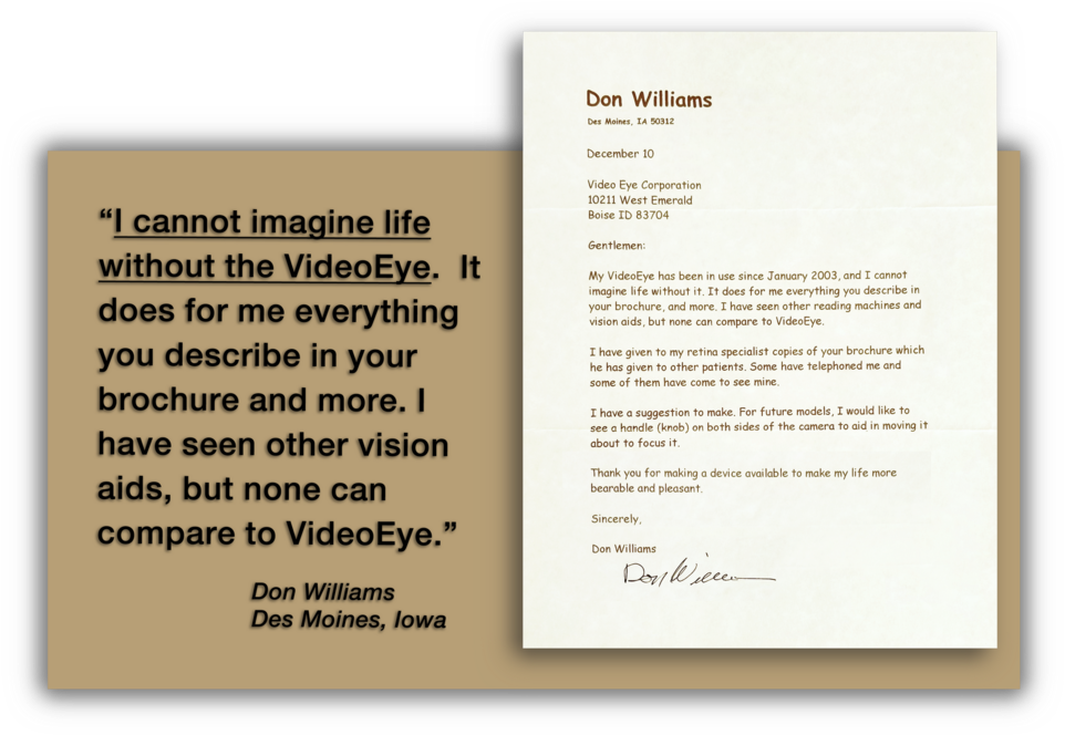 Download 05 I Cannot Imagine Life Without The Videoeye PNG Image with ...