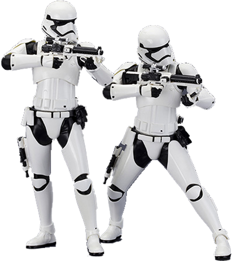 Download Star Wars First Order Stormtrooper Artfx 2 Pack Display ...