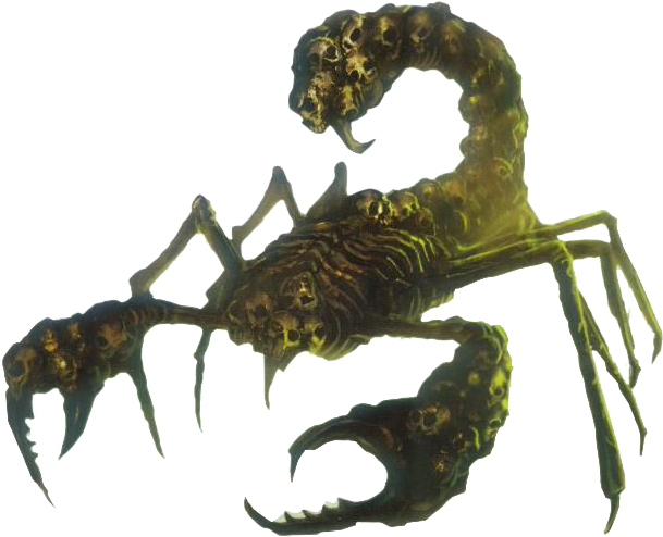 Companion As Core Grabs For The Scorpion - Pathfinder Skull Ripper ...