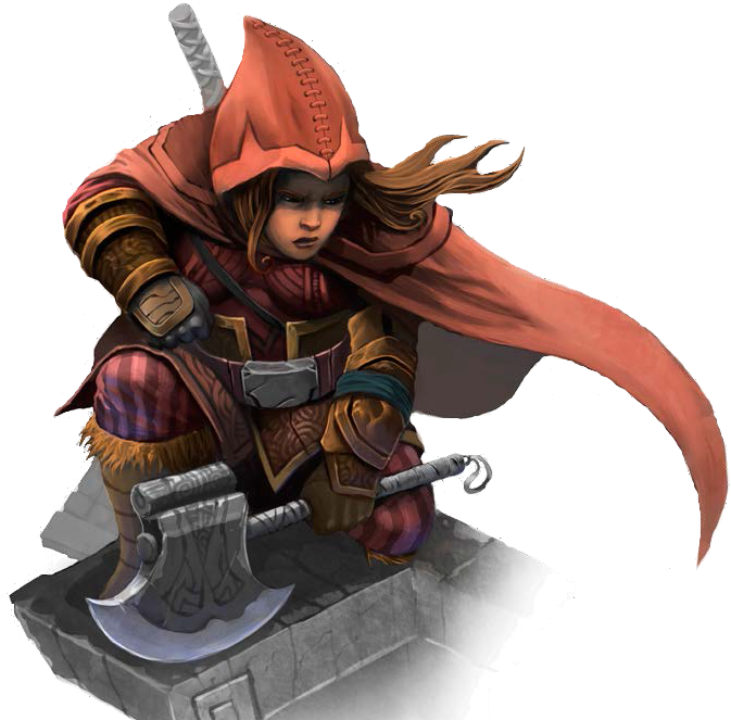 Download Female Dwarf Rogue - Female Dwarf Rogue Pathfinder PNG Image ...