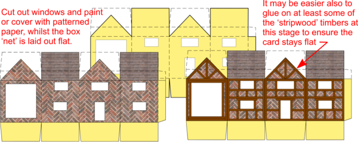 Download Addingtudorhousedetail - Paper Model Tudor House PNG Image ...