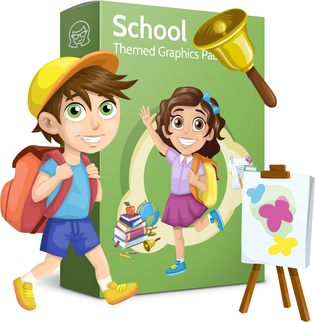 Download School Vector Graphics Pack - School PNG Image with No ...