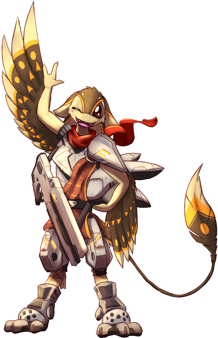 Download Kuno The Avali - Starbound Avali PNG Image with No Background ...