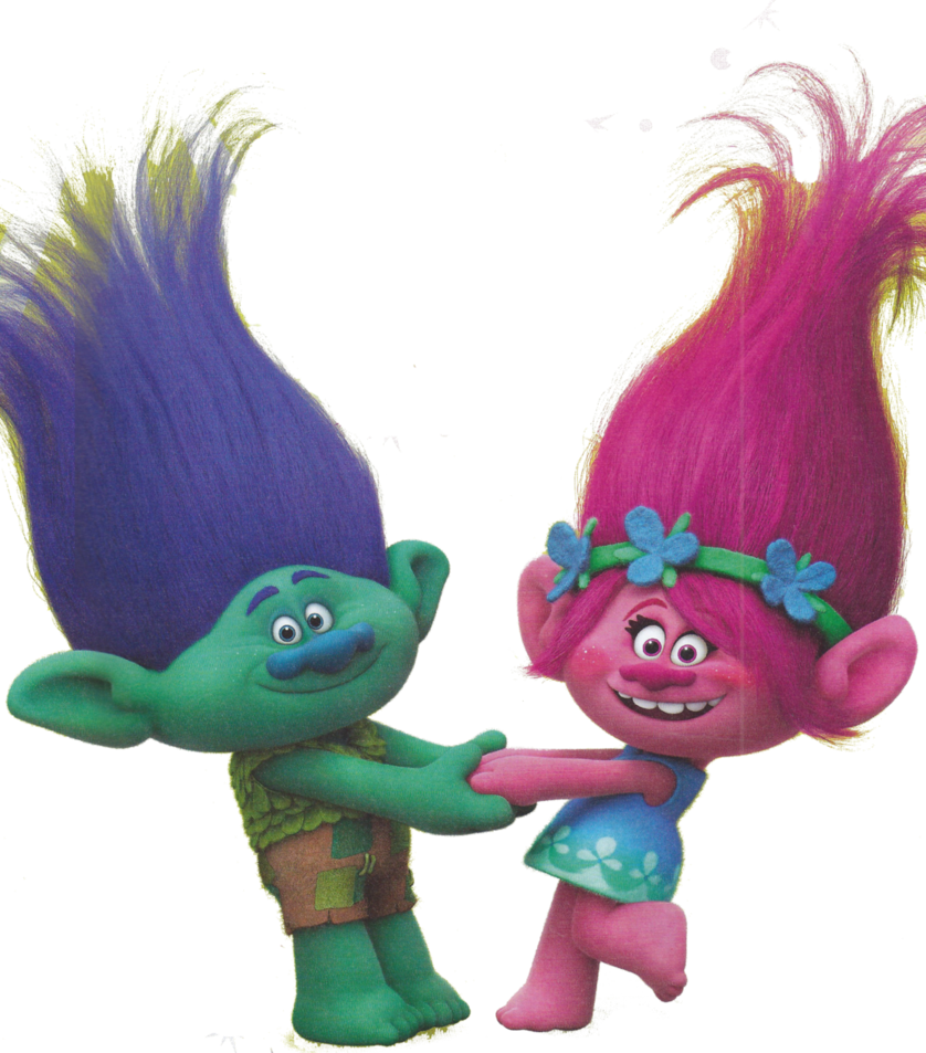 Download Png Poppy Y Branch - Trolls Clipart Transparent Background PNG Image with No Background ...