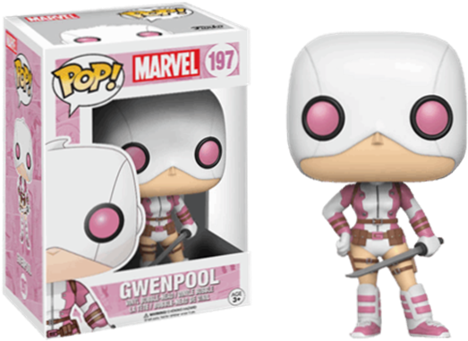 Download Pop Gwenpool Masked With Sword - Gwenpool Pop PNG Image with ...