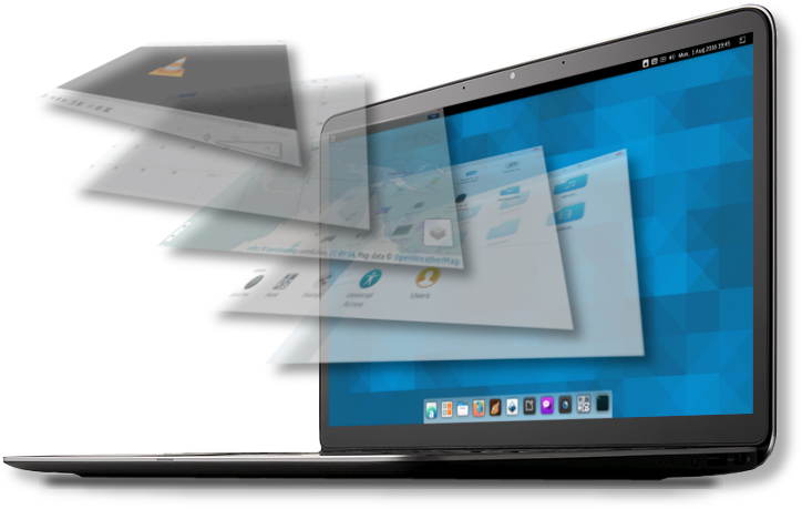 Download Linux Blankon Tambora - Led-backlit Lcd Display PNG Image with ...