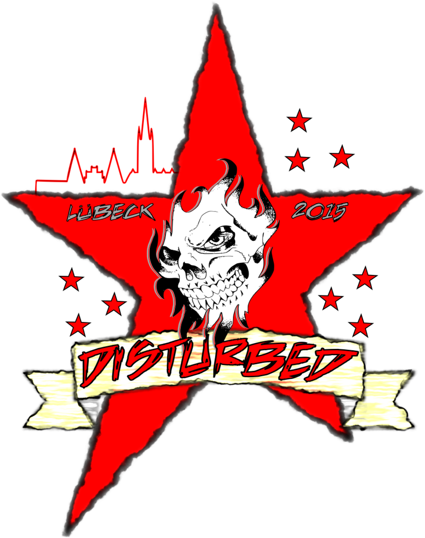 Disturbed Logo Png Download - Bandera De Guastatoya - Free Transparent ...
