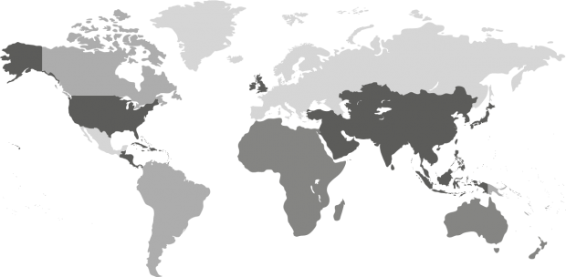 Download World Map By Region - World Map PNG Image with No Background ...