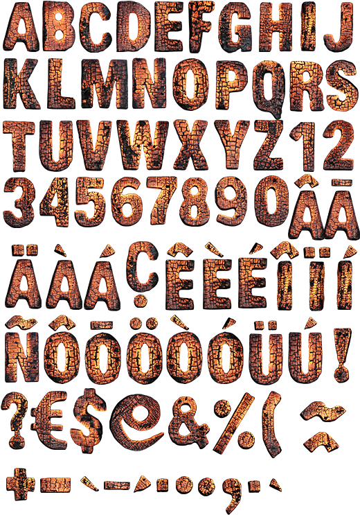 Download Wood For Burning Letters Fonts - Font For Wood Burning PNG ...